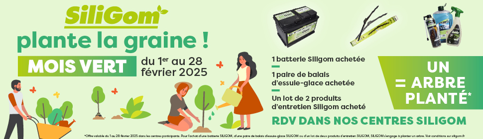 Actuellement chez Siligom : Les promotions